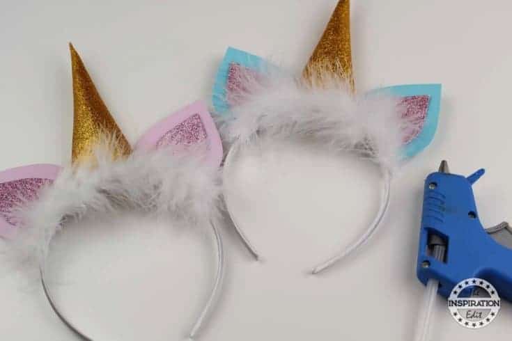 Gorgeous DIY Unicorn Headband Craft For Kids · The Inspiration Edit
