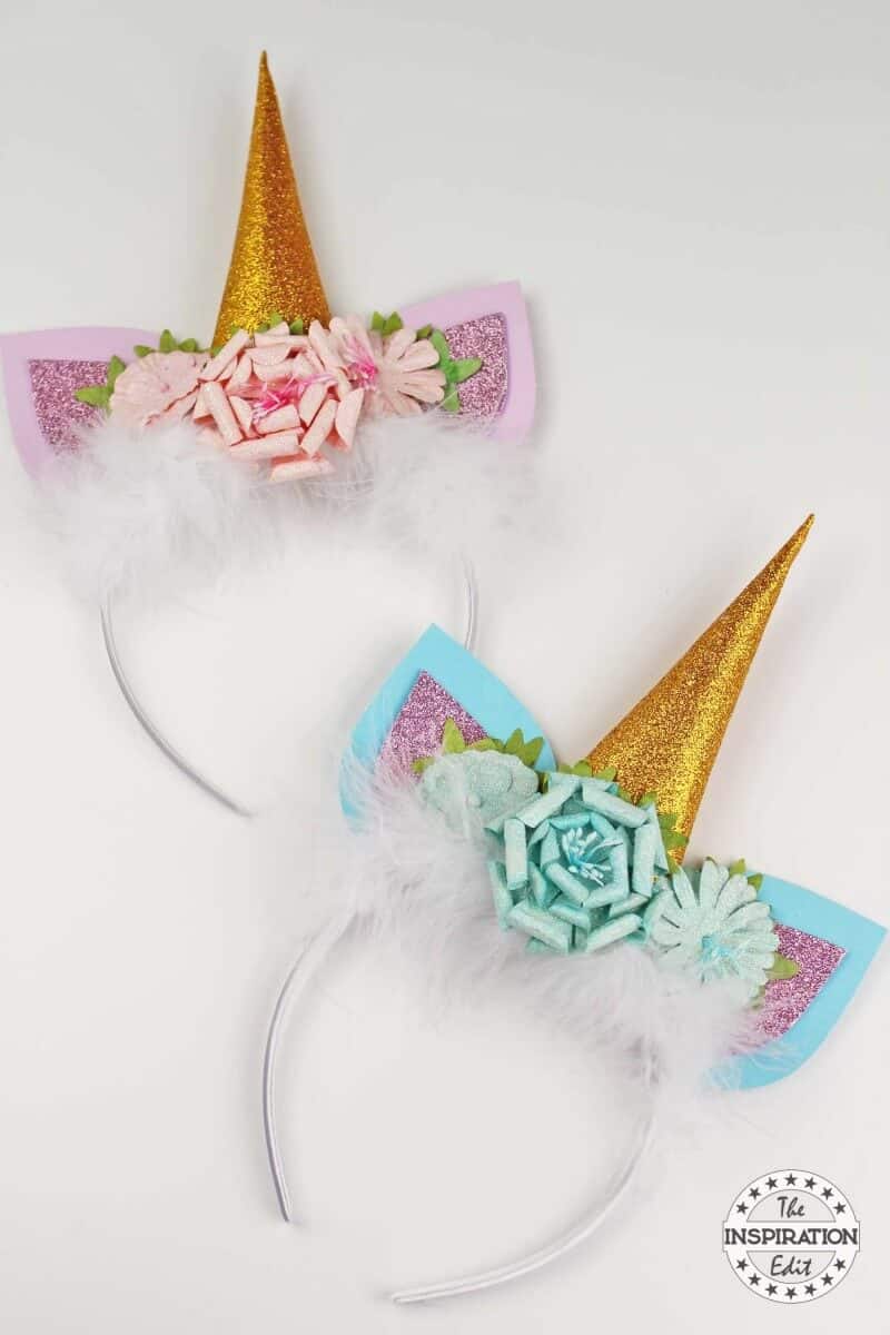 Gorgeous DIY Unicorn Headband Craft For Kids · The Inspiration Edit