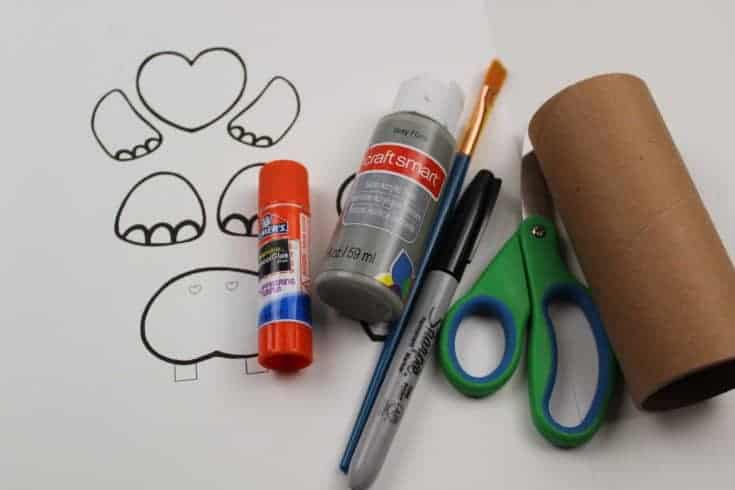 Preschool Hippo Craft With Template · The Inspiration Edit