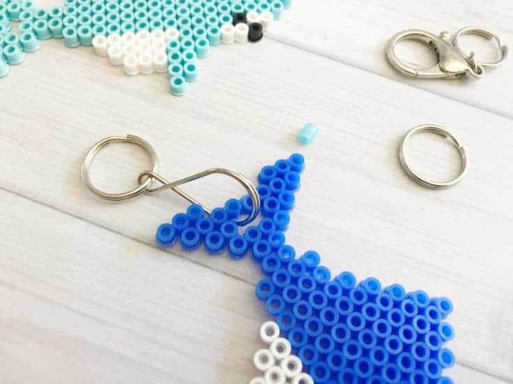 Hama Bead Patterns: DIY Shark Keychain · The Inspiration Edit
