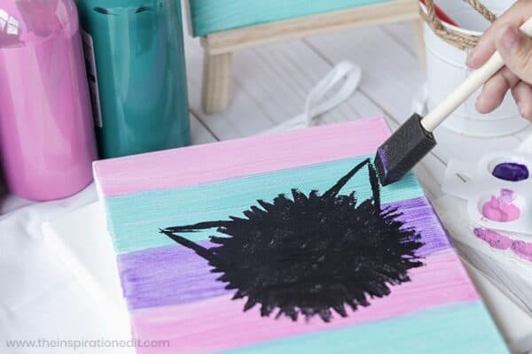 Cat Painting Tutorial for Kids · The Inspiration Edit