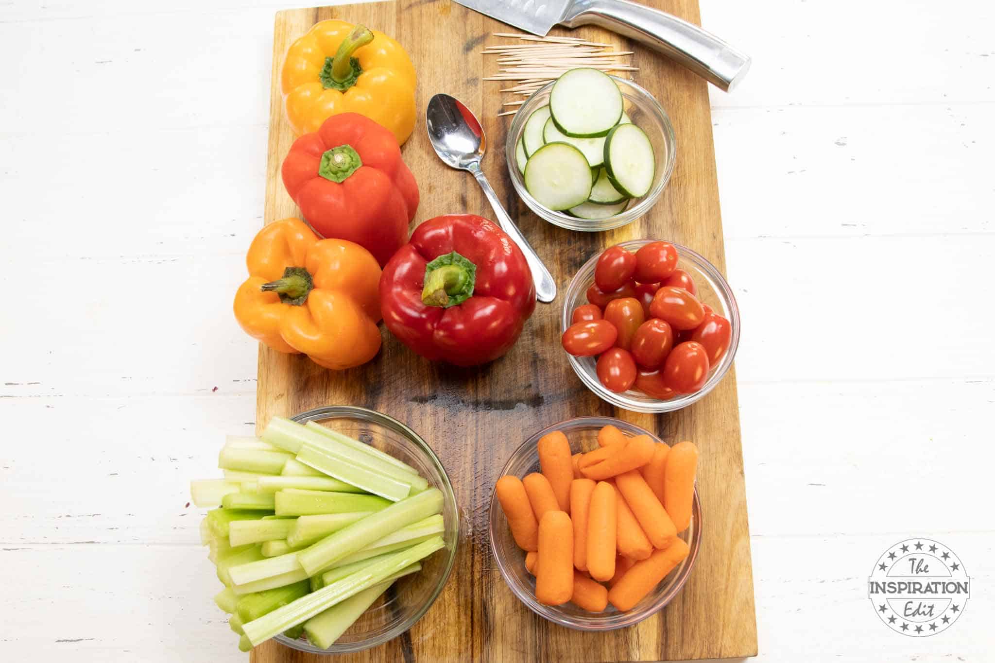 Vegetable Train A Fun Party Food Idea · The Inspiration Edit