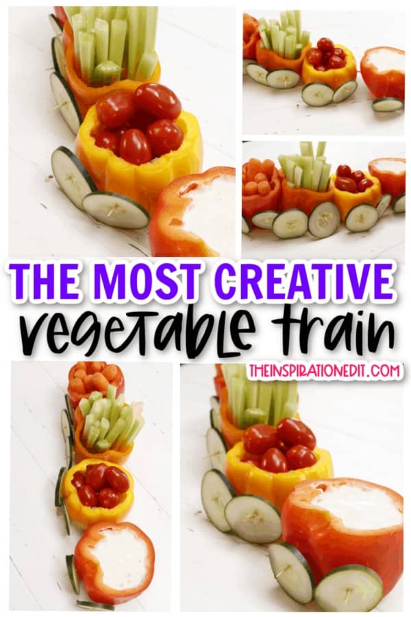 Vegetable Train A Fun Party Food Idea · The Inspiration Edit