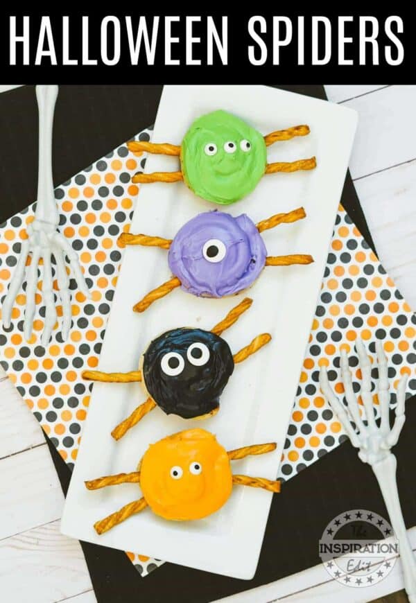 Spider Halloween Snacks Kids Will Love · The Inspiration Edit