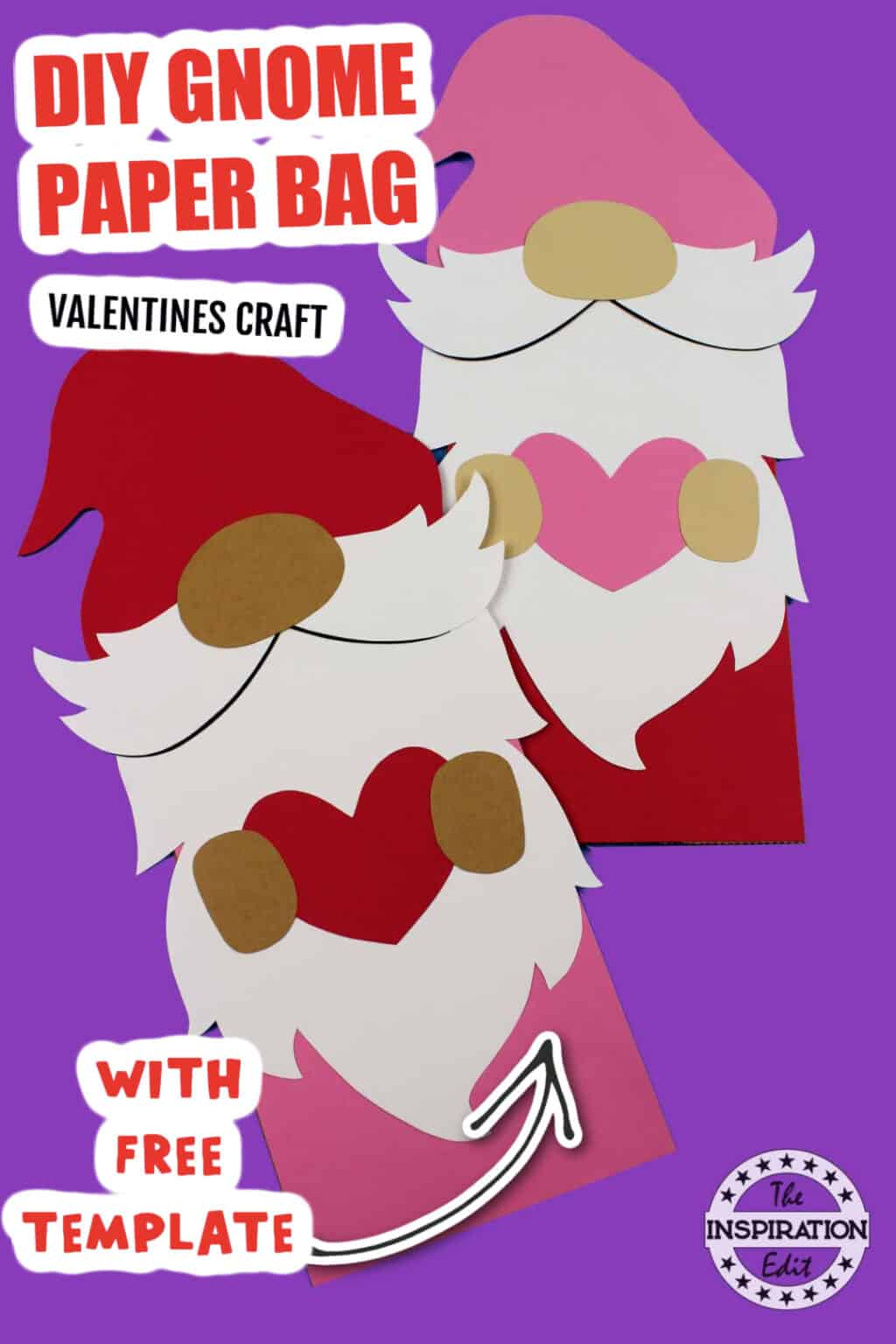 Super Cute Valentine's Day Gnome Puppet · The Inspiration Edit
