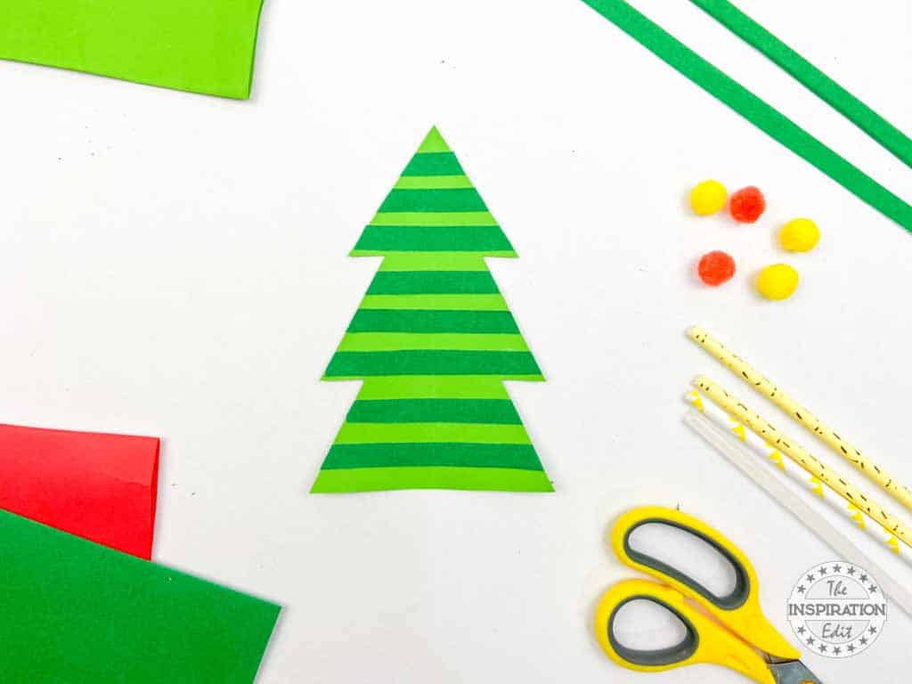 Christmas Tree Craft for Kids · The Inspiration Edit