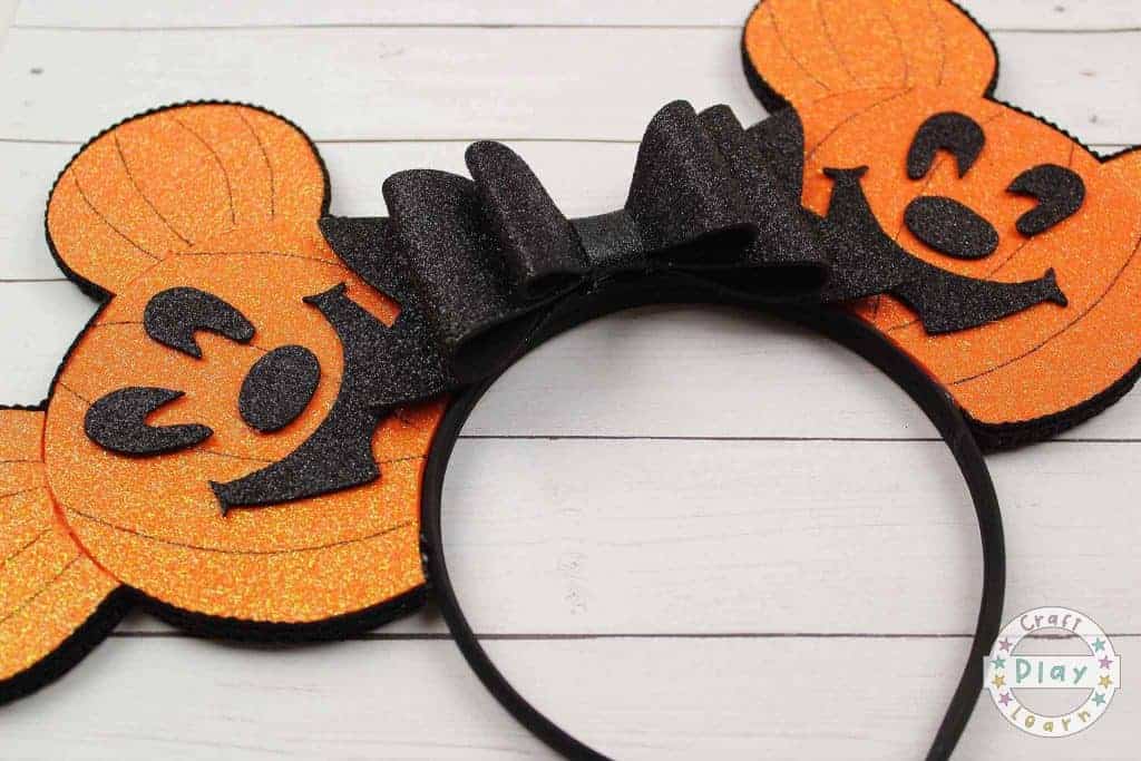 Pumpkin Themed Halloween Mickey Mouse Ears - The Inspiration Edit