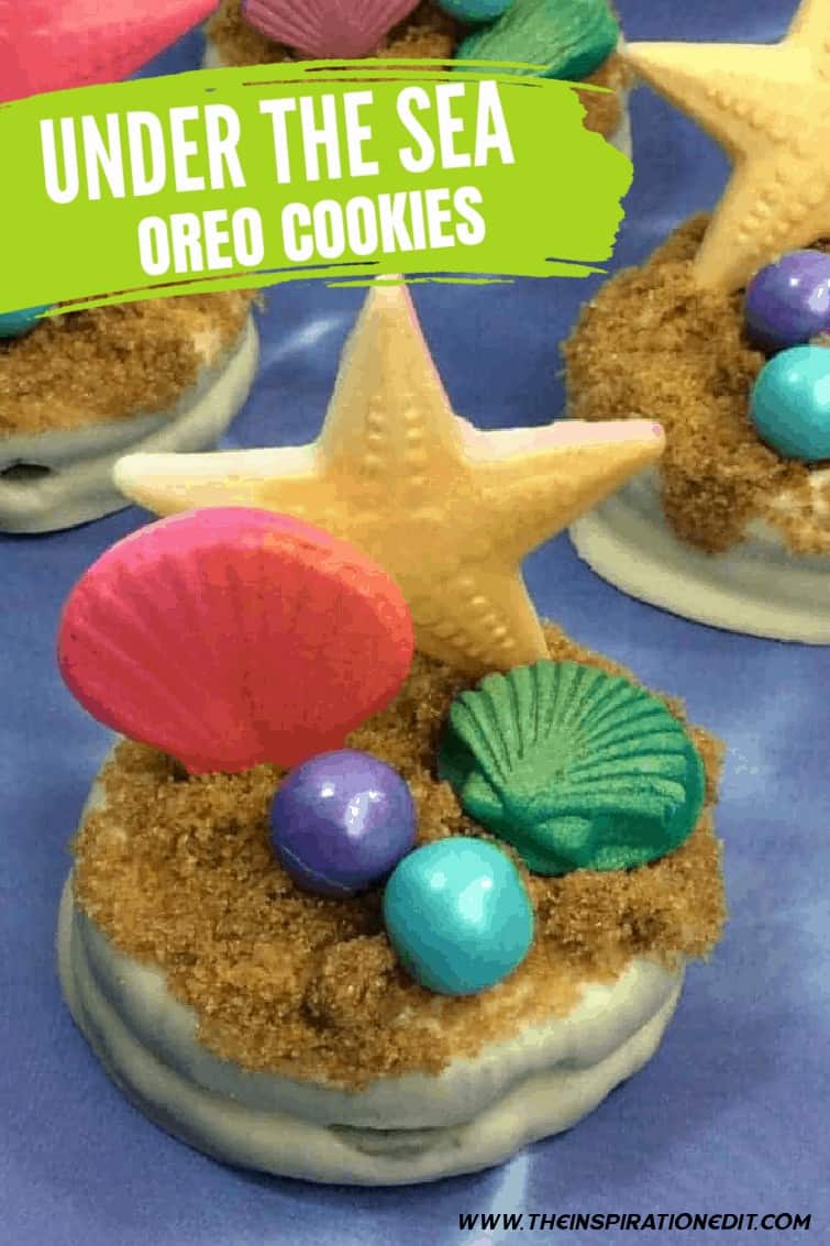 Disney the Little Mermaid Inspired Oreos Recipe - The Inspiration Edit