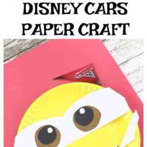 Disney Cars Paper Plate Craft - The Inspiration Edit