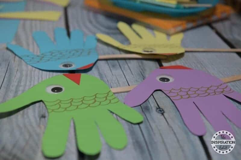 Fidgety Fish Puppet Craft and Learning Resource - The Inspiration Edit