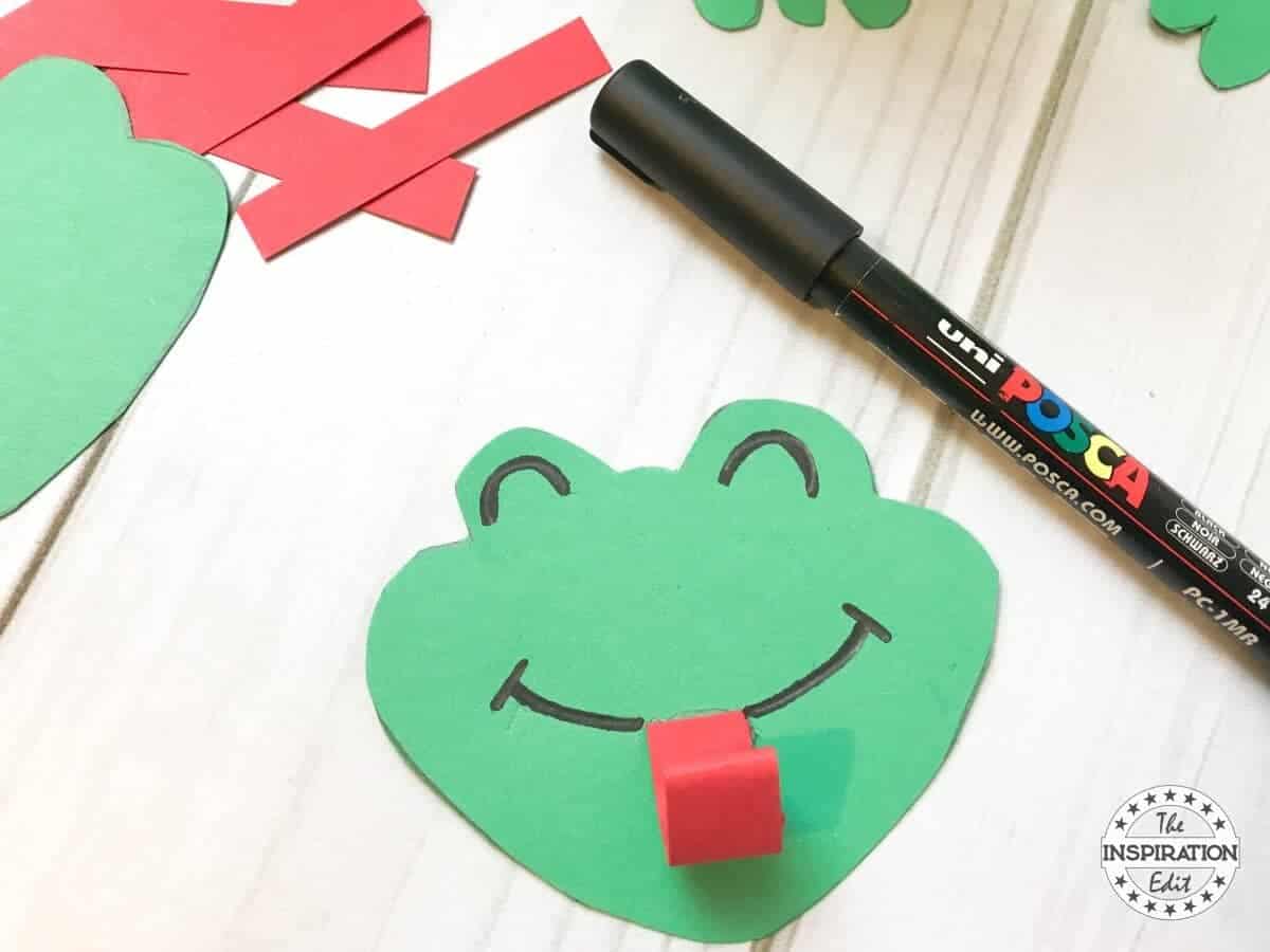 Super Cute Toilet Tube Frog Craft for Kids - The Inspiration Edit