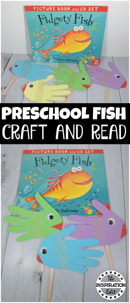 Fidgety Fish Puppet Craft and Learning Resource - The Inspiration Edit