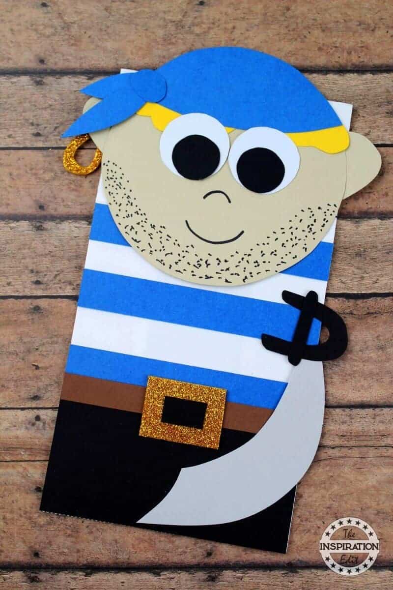 3 Pirates Paper Bag Craft - The Inspiration Edit