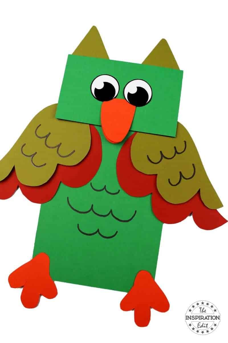 The Lorax Paper Bag Puppet and Free Printable - The Inspiration Edit