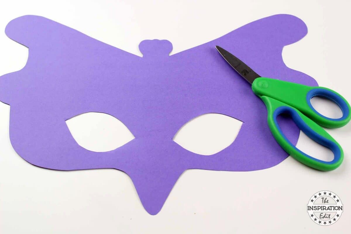 Easy Kids Craft Dragon Fly Mask - The Inspiration Edit