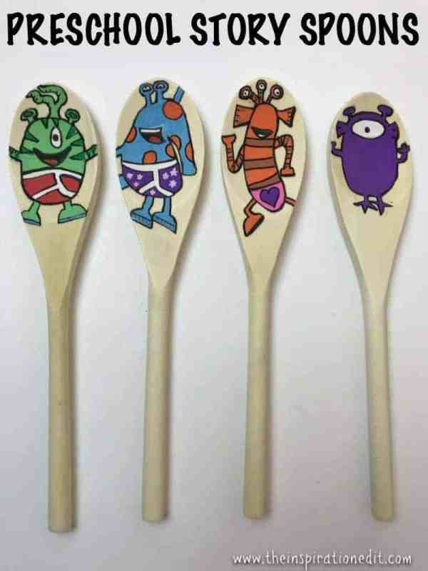 Aliens Love Underpants Story Spoons - The Inspiration Edit