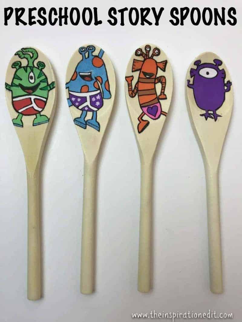 Aliens Love Underpants Story Spoons - The Inspiration Edit