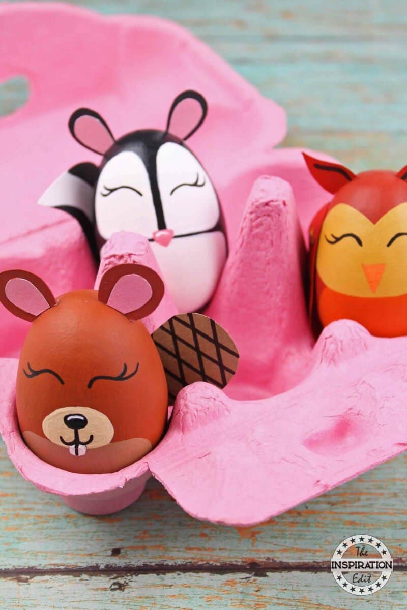 DIY Woodland Autumn Crafts the Racoon, Deer and Fox - The Inspiration Edit