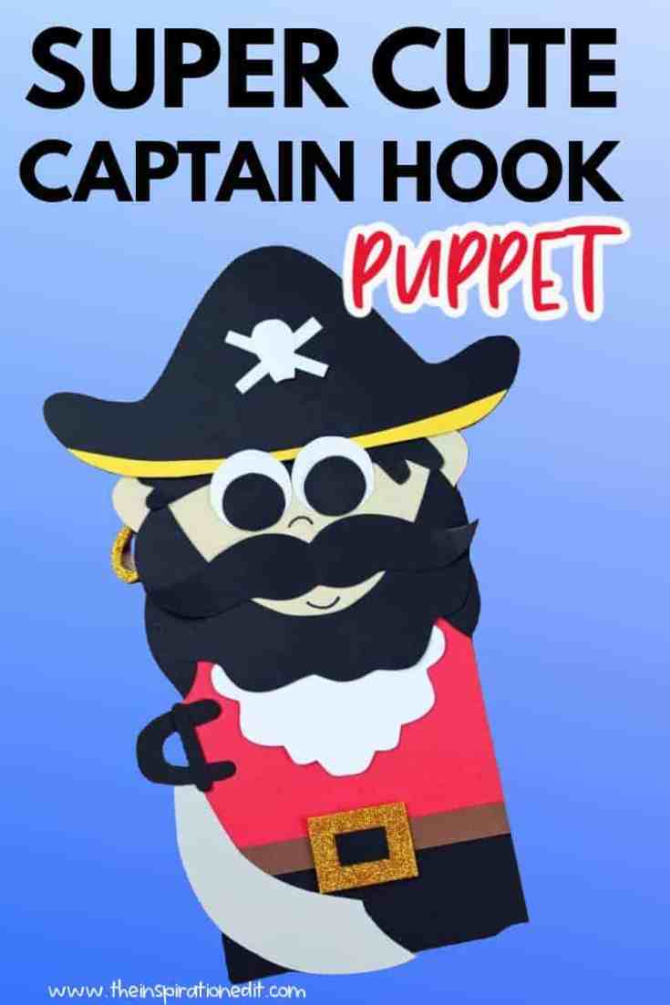 Captain Hook Paper Bag Pirate Puppet · The Inspiration Edit