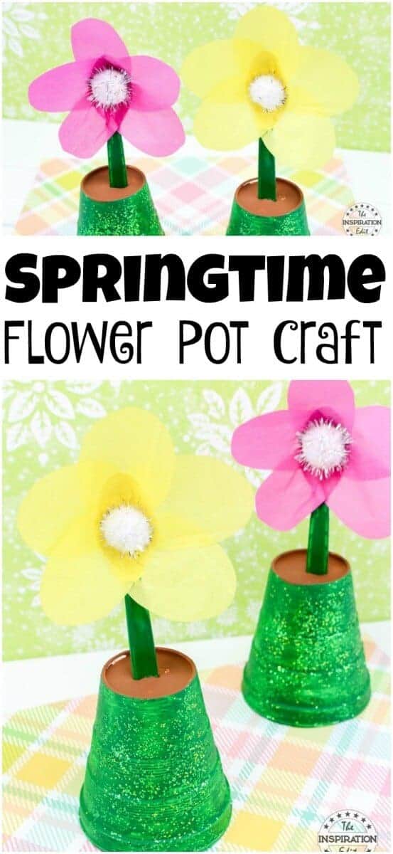 Spring Time Flower Pot Painting · The Inspiration Edit