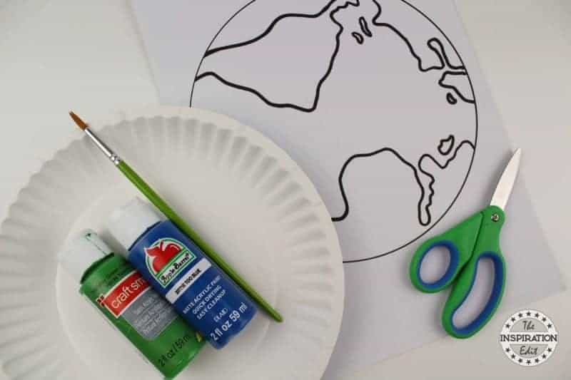 Paper Plate Earth Craft Kids Will Love - The Inspiration Edit