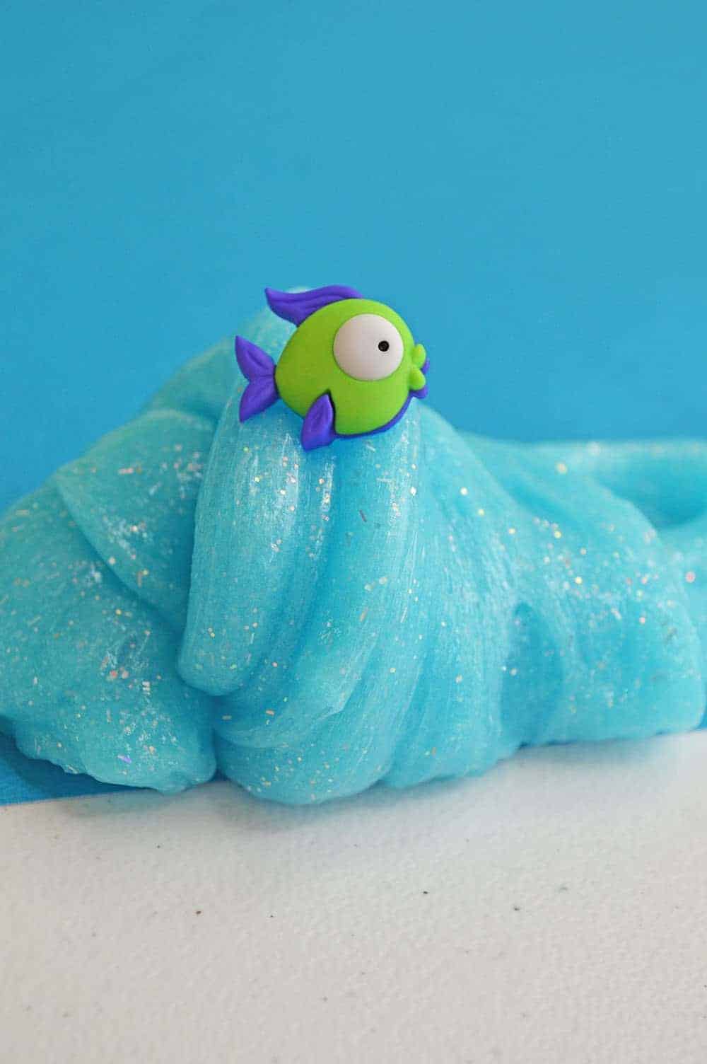 Ocean Themed Elmer's Slime Recipe - The Inspiration Edit