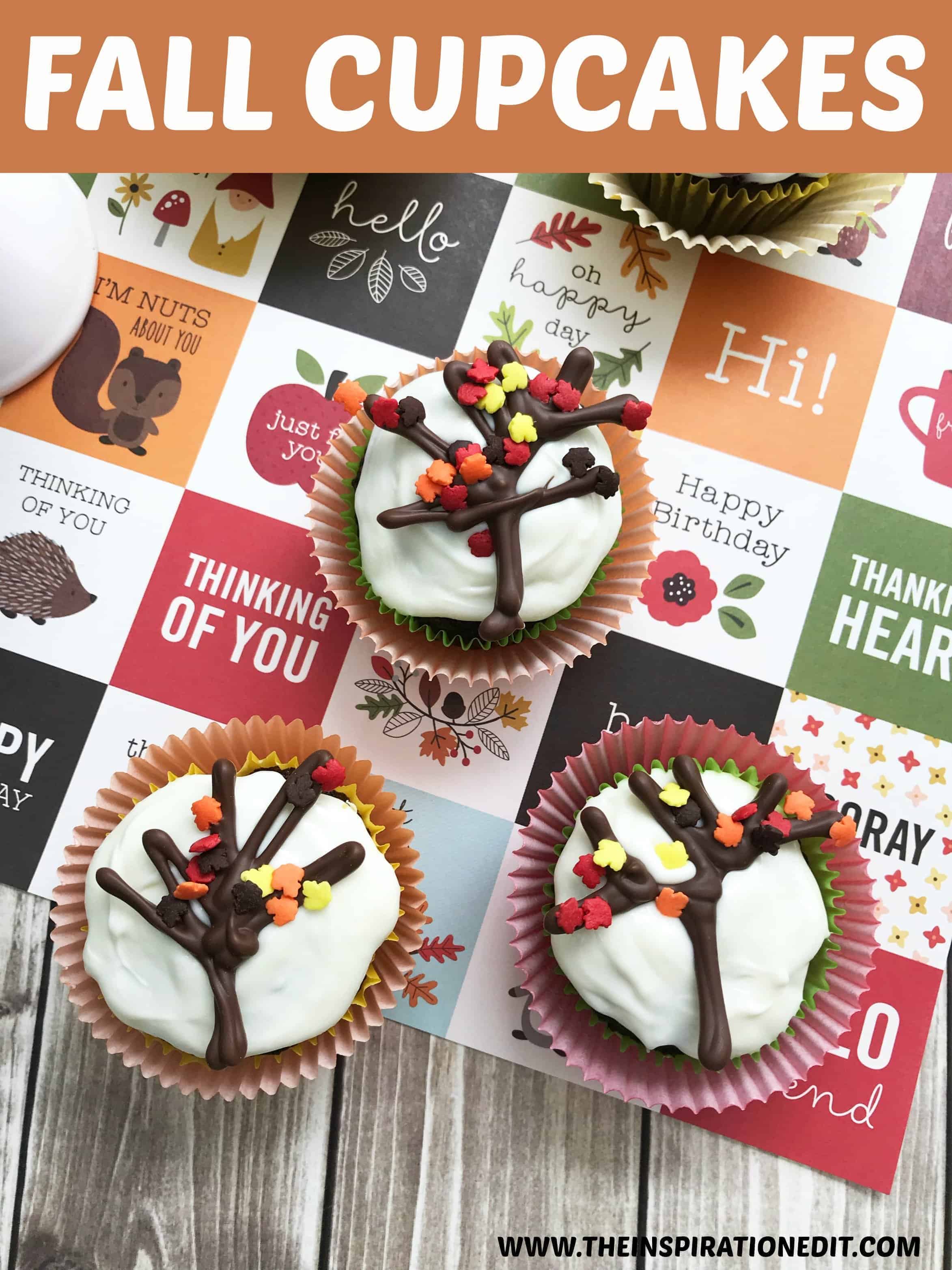 Autumn Fall Cupcakes · The Inspiration Edit