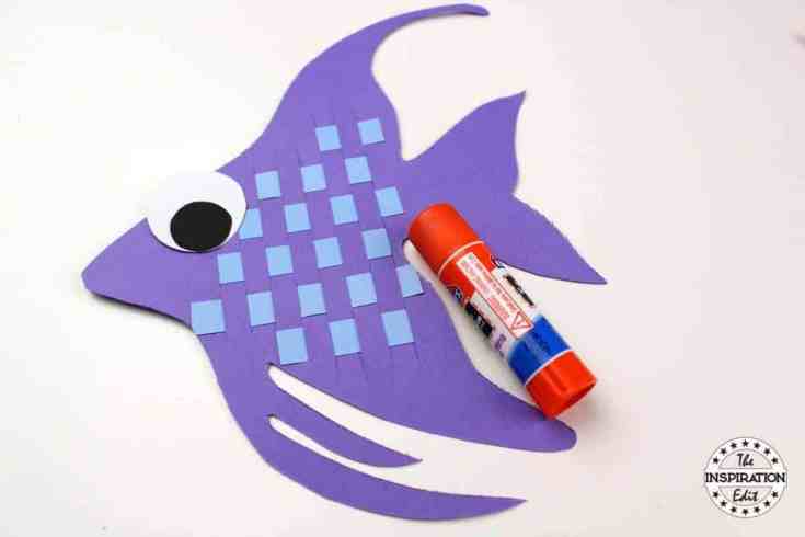 Paper Weave Fish Craft for Kids · The Inspiration Edit