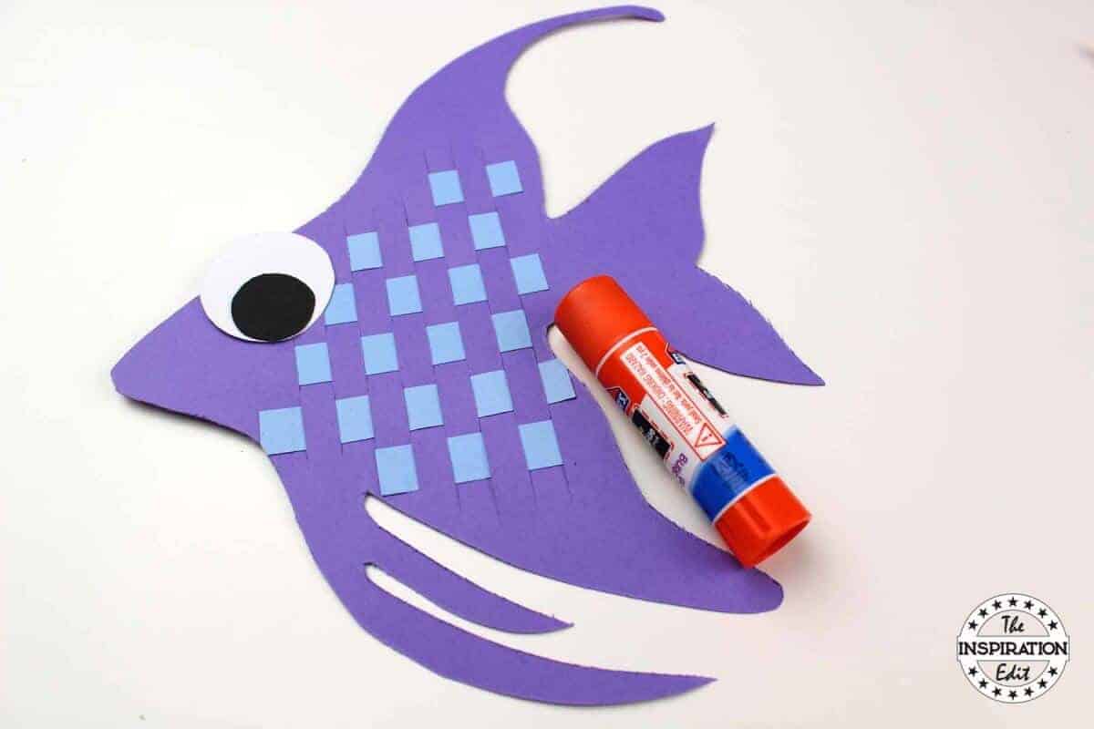 Paper Weave Fish Craft for Kids · The Inspiration Edit