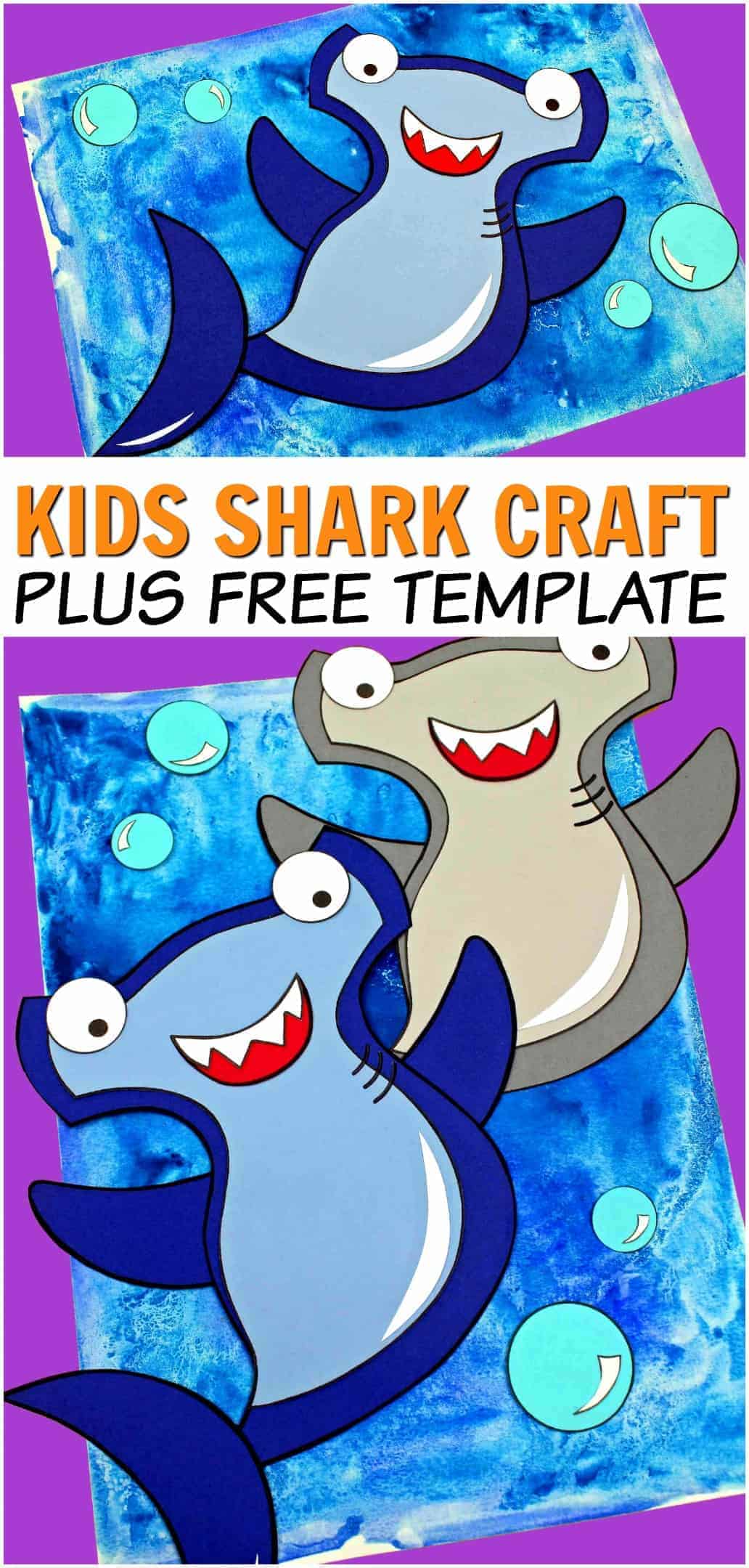 Hammer Head Shark Craft for Kids - The Inspiration Edit