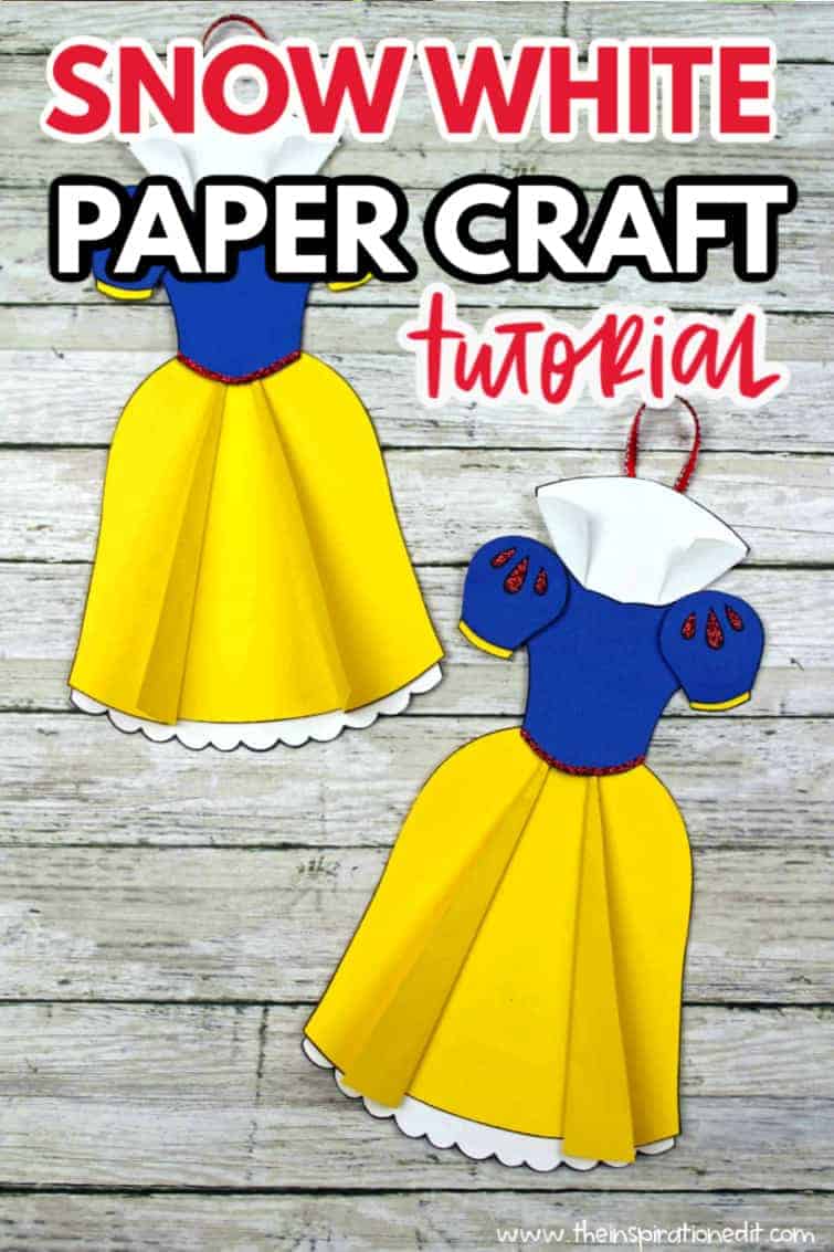 Snow White Ornament for Preschoolers · The Inspiration Edit