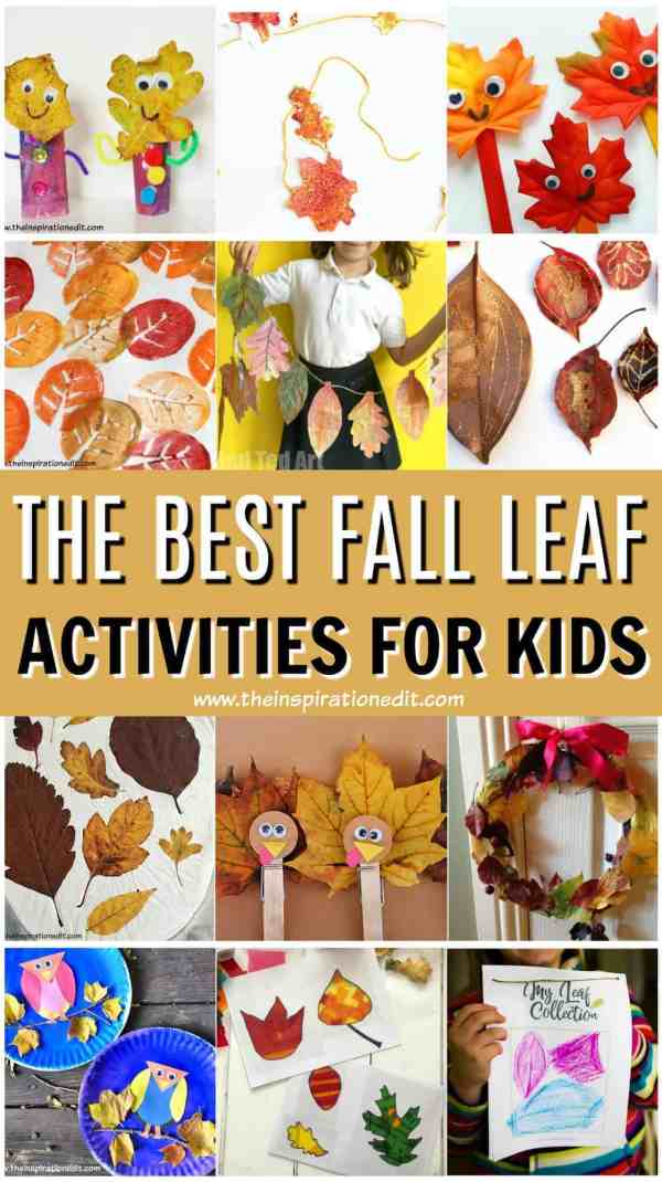 Leaf Autumn Crafts Kids Will Love - The Inspiration Edit