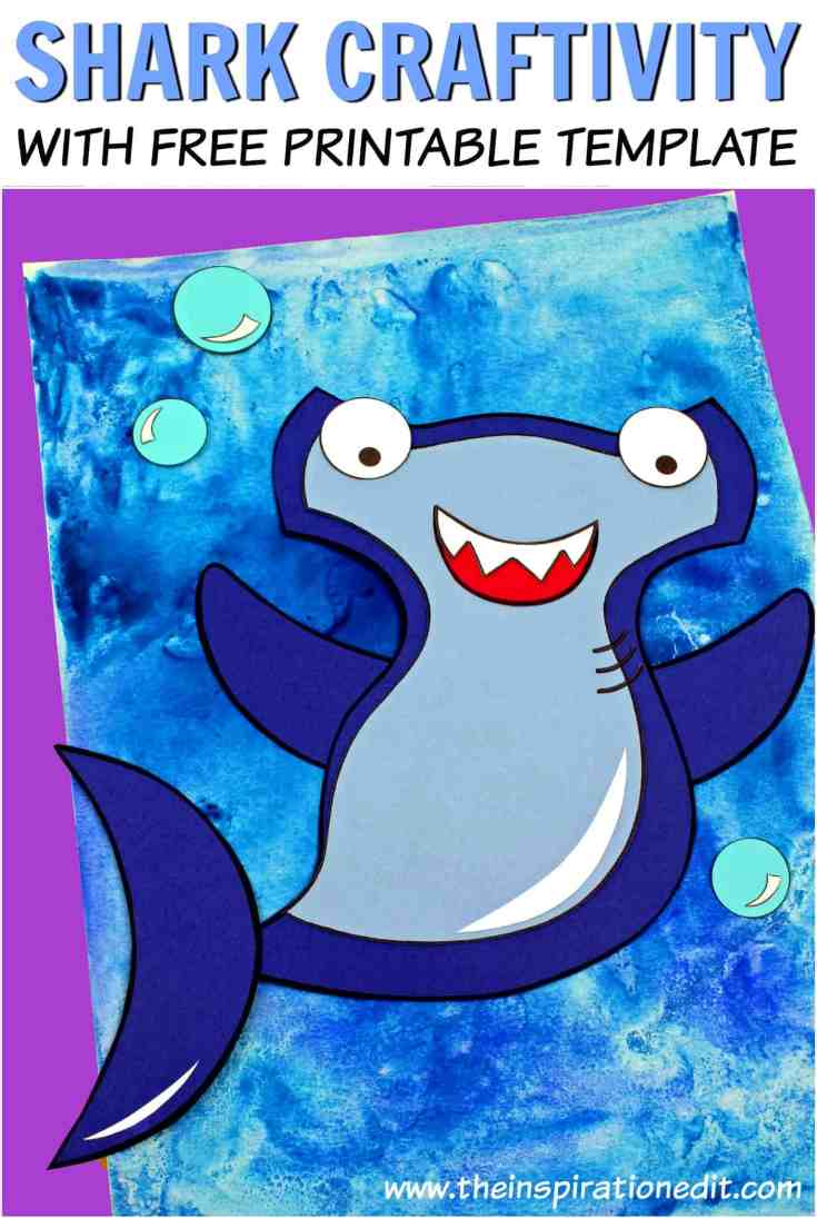 Hammer Head Shark Craft for Kids - The Inspiration Edit