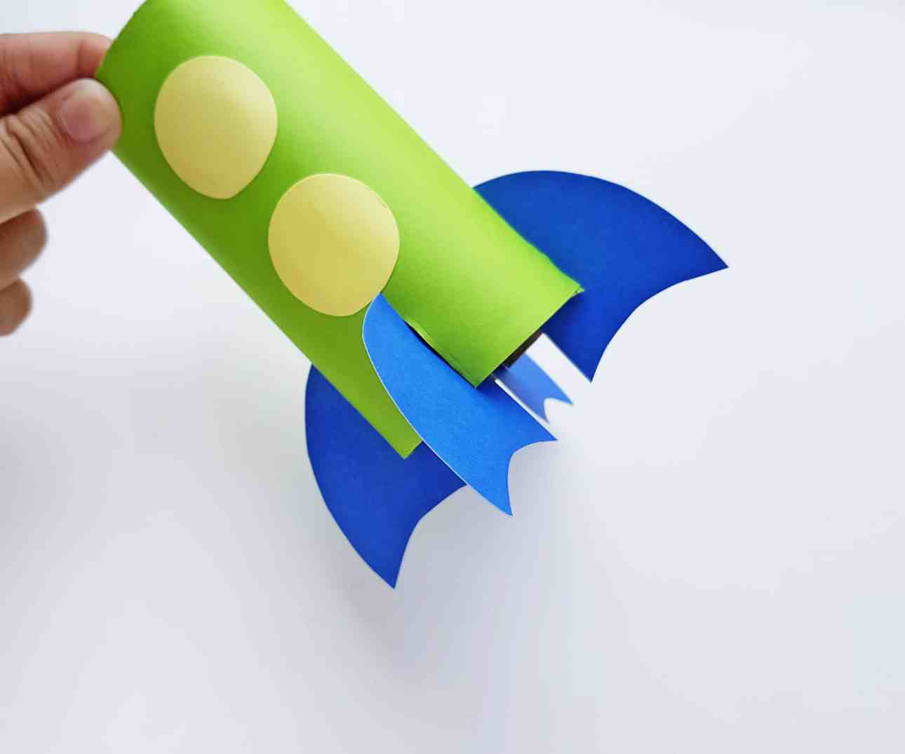 Homemade Rocket Craft for Kids - The Inspiration Edit