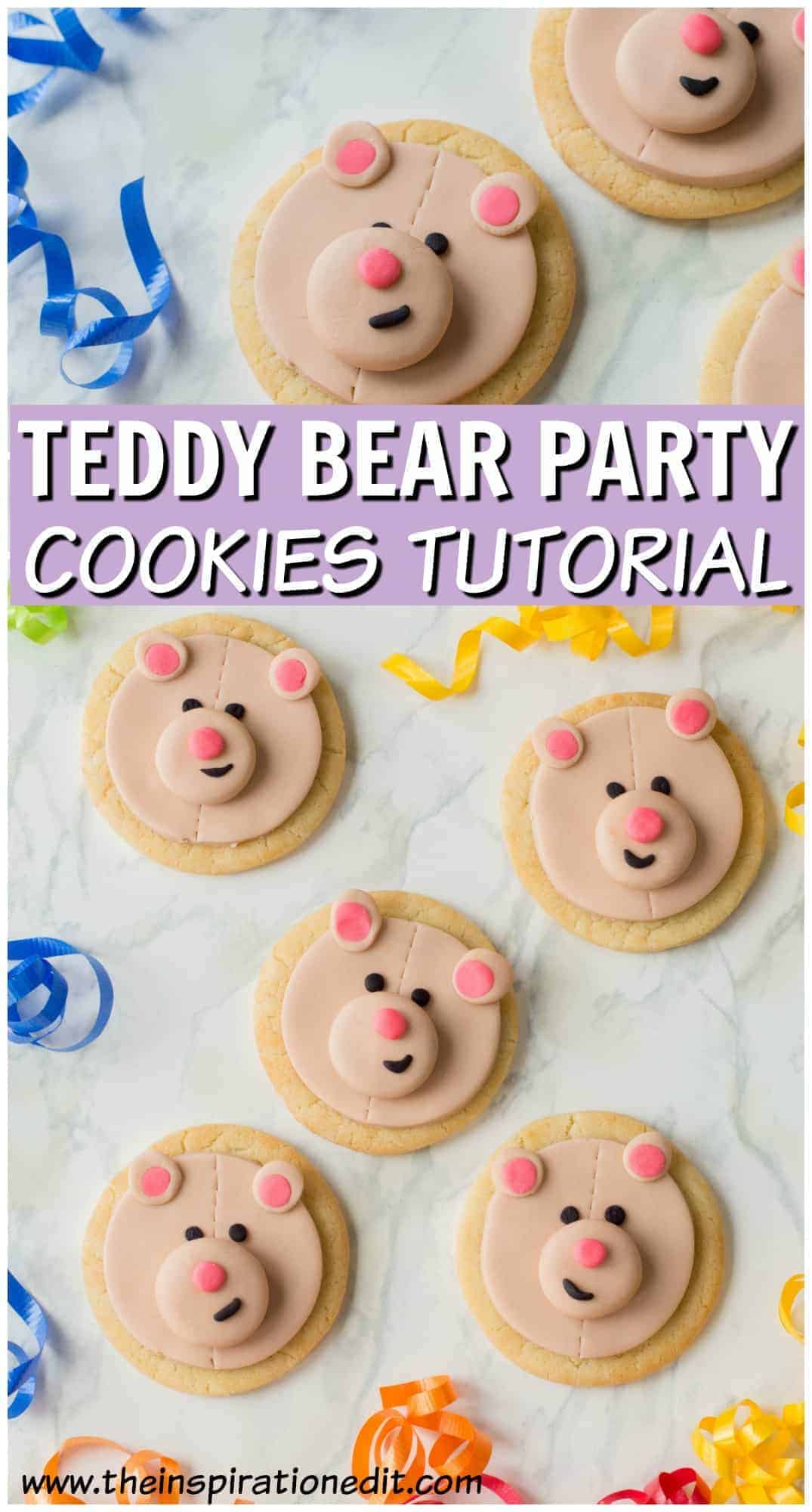 Adorable Teddy Bear Cookies Recipe - The Inspiration Edit