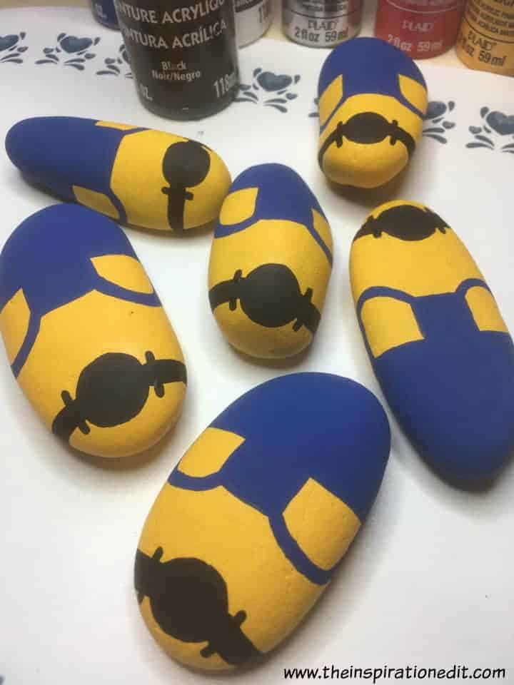 Minion Rock Painting by Babara Beal - The Inspiration Edit