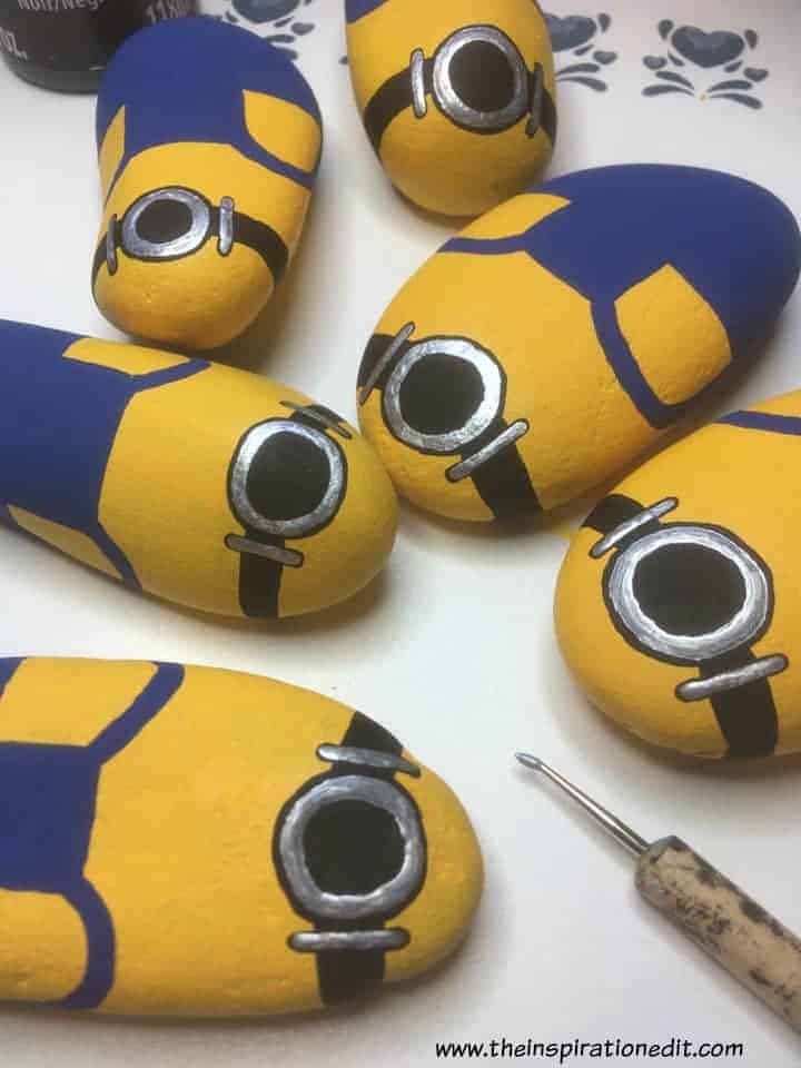 Minion Rock Painting by Babara Beal - The Inspiration Edit