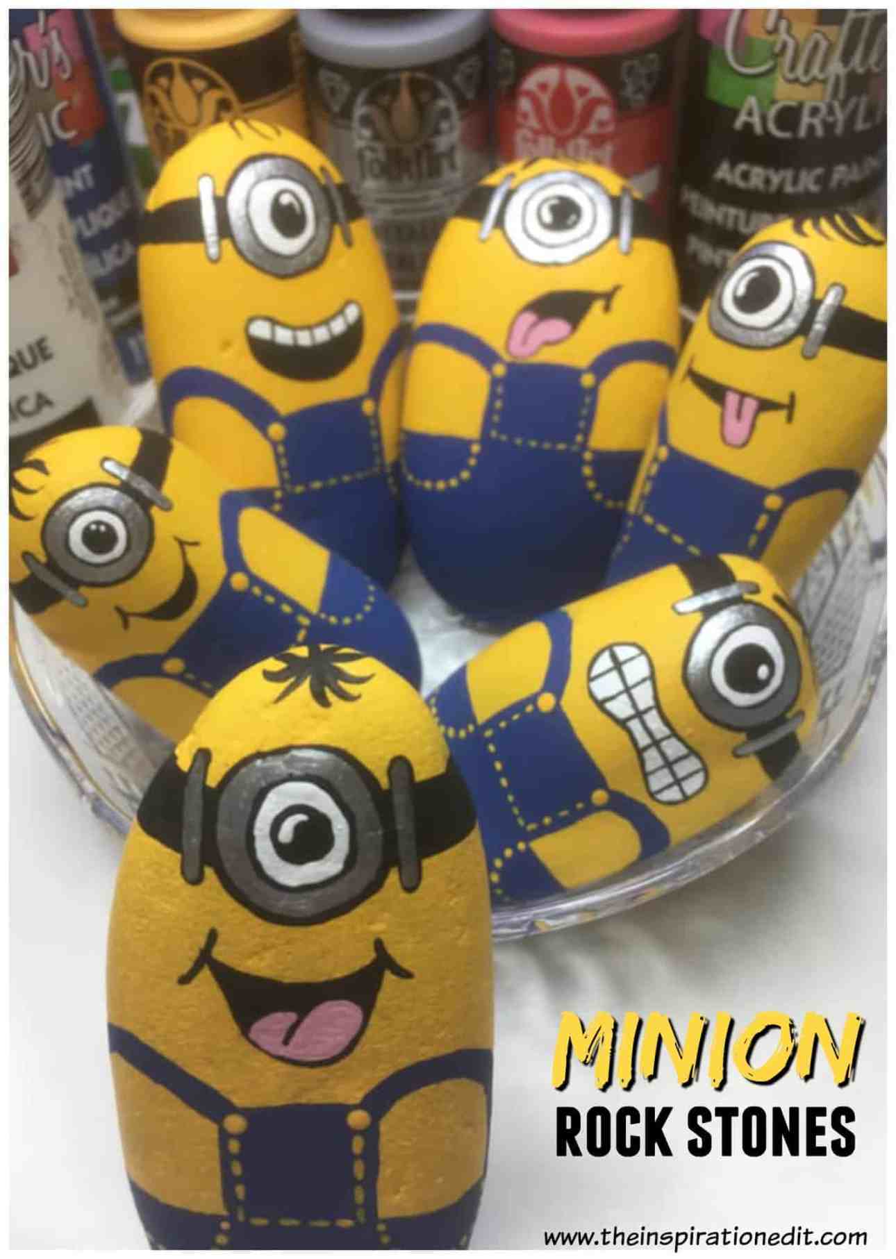 M&M Painted Rocks Art Tutorial - The Inspiration Edit