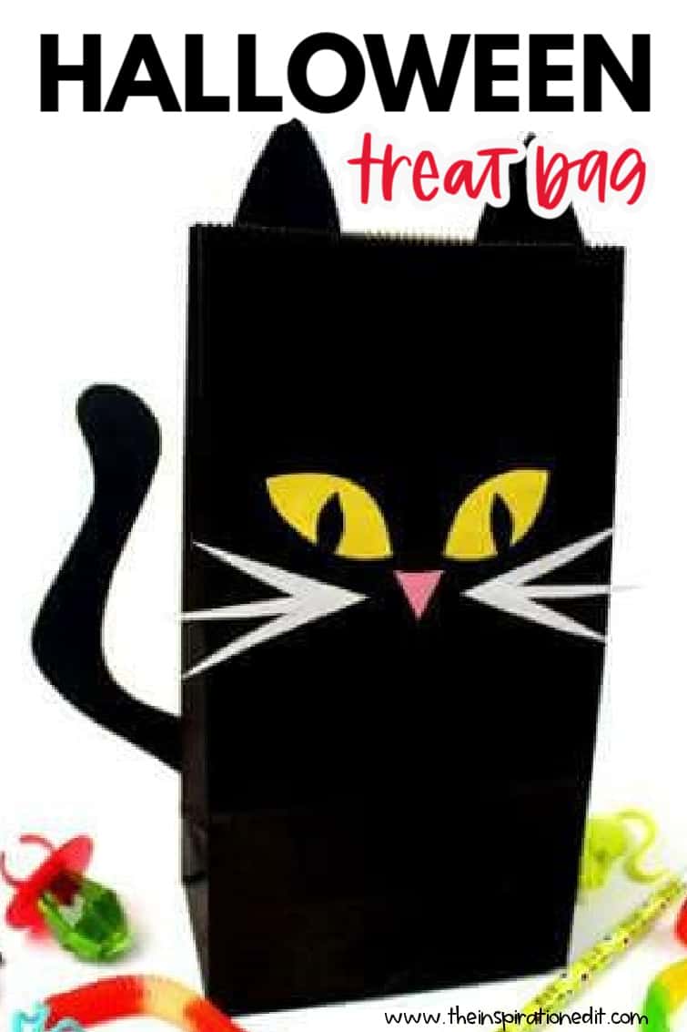 How to Make a Cat Halloween Treat Bag - The Inspiration Edit