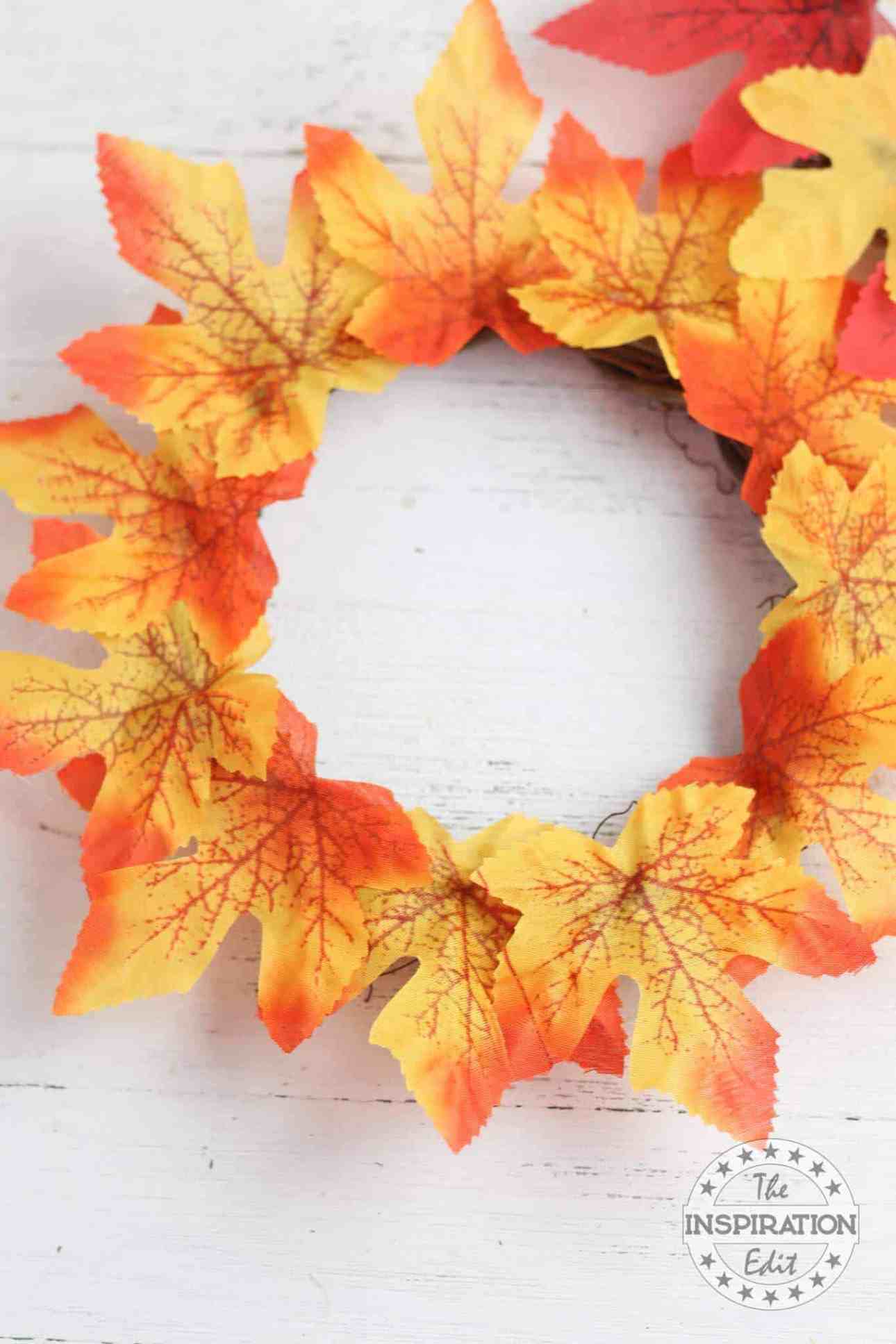 Autumn Wreath Craft for Kids - The Inspiration Edit