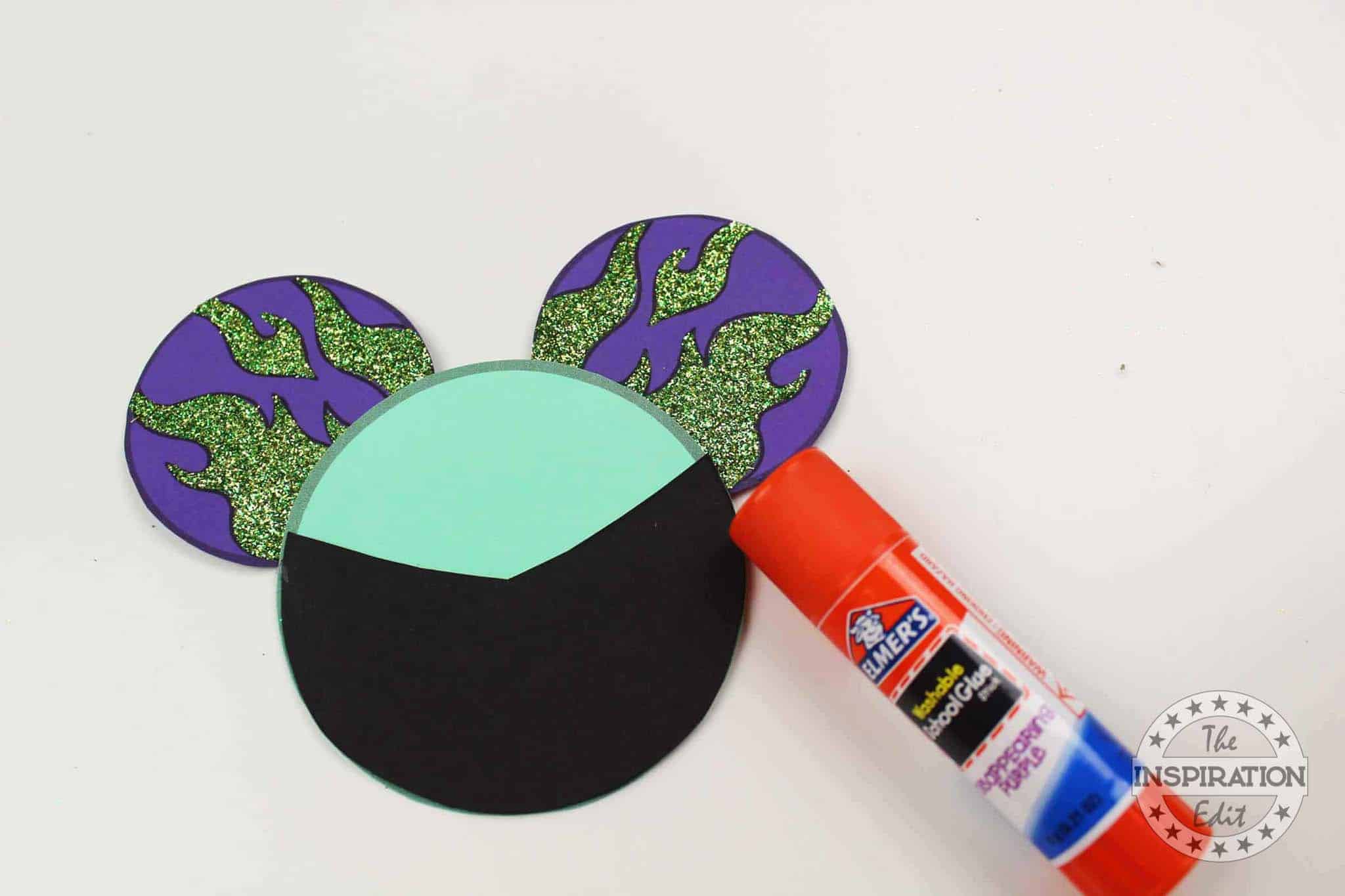 DIY Maleficent Craft With Free Disney Template - The Inspiration Edit