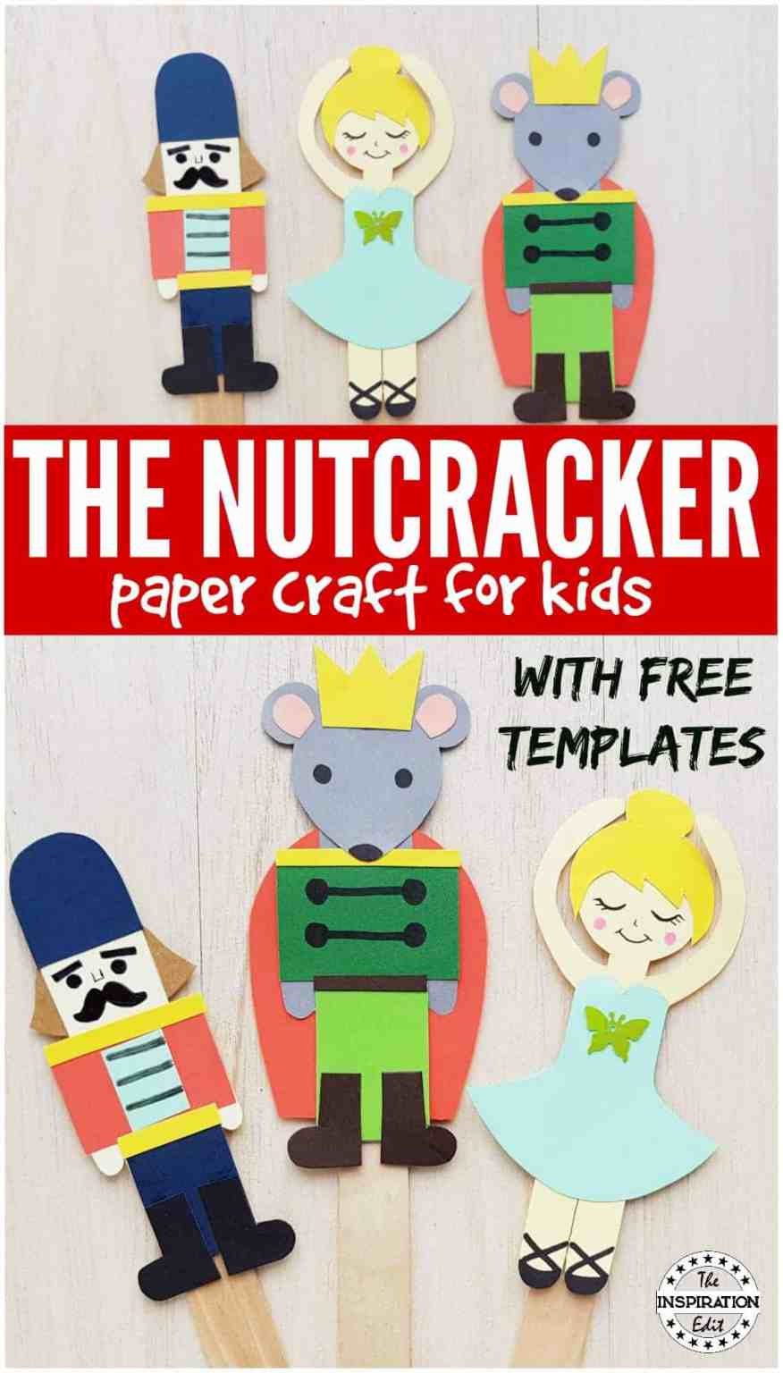 Nutcracker Activity Sheets and Crafts for Kids - The Inspiration Edit