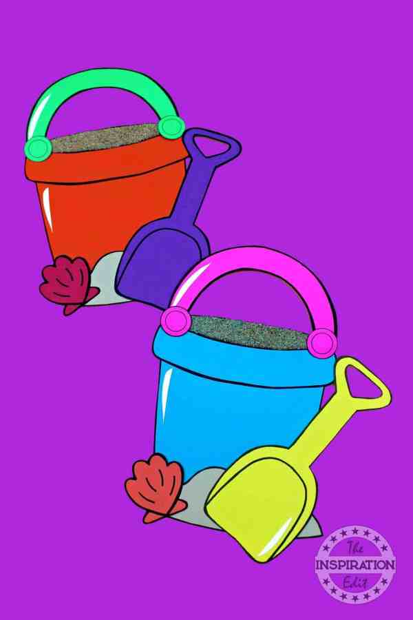 Sand Craft: Beach Bucket and Shovel Sand Craft - The Inspiration Edit