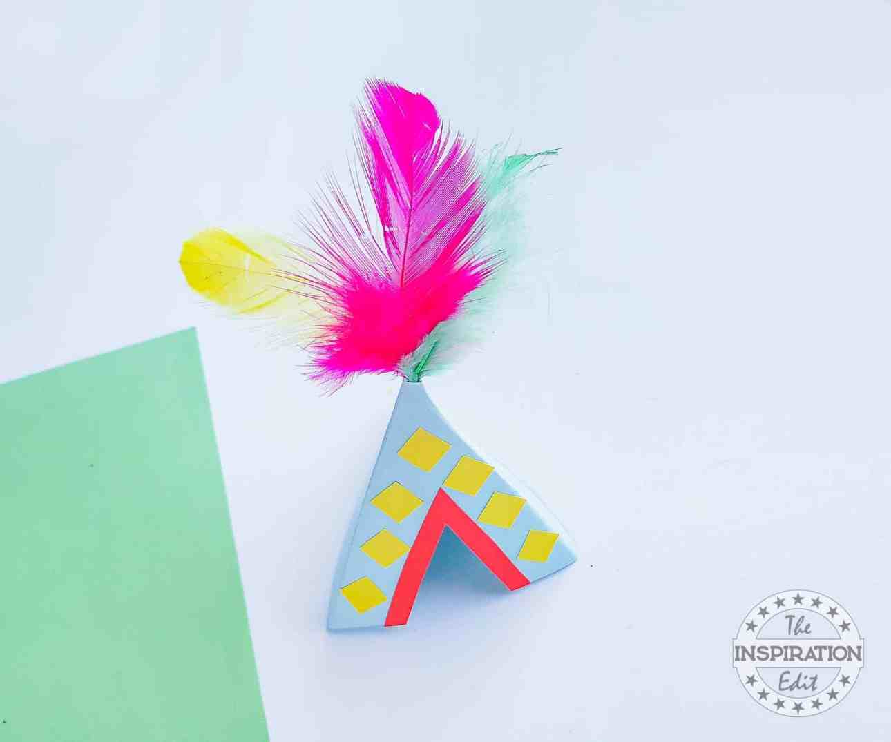 Tipi Craft: Native American Paper Craft - The Inspiration Edit