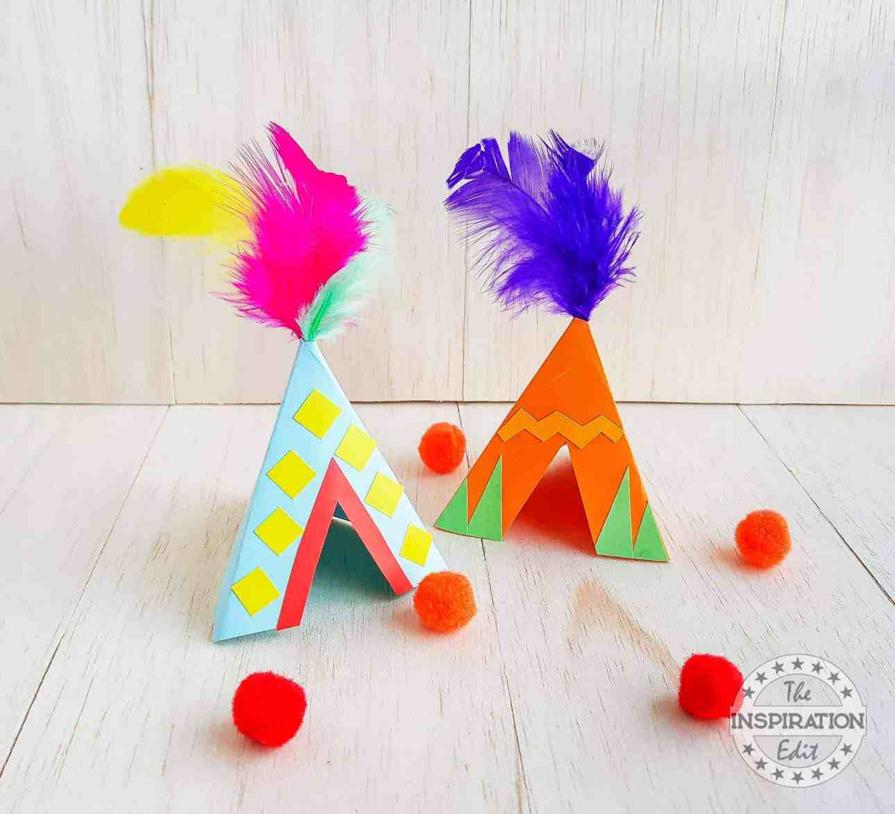 Tipi Craft: Native American Paper Craft - The Inspiration Edit