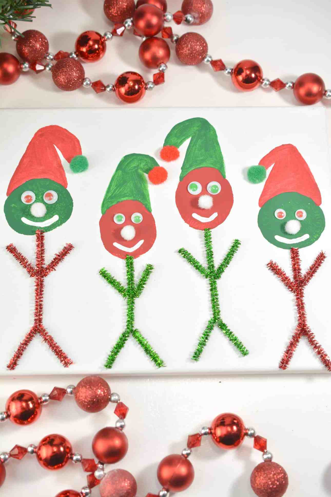Elf Craft: DIY Wooden Elf Family Portrait - The Inspiration Edit