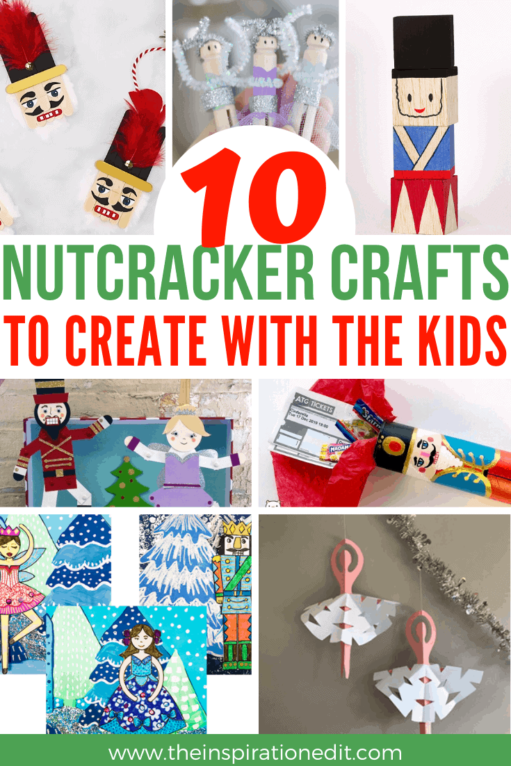 Nutcracker Activity Sheets and Crafts for Kids - The Inspiration Edit