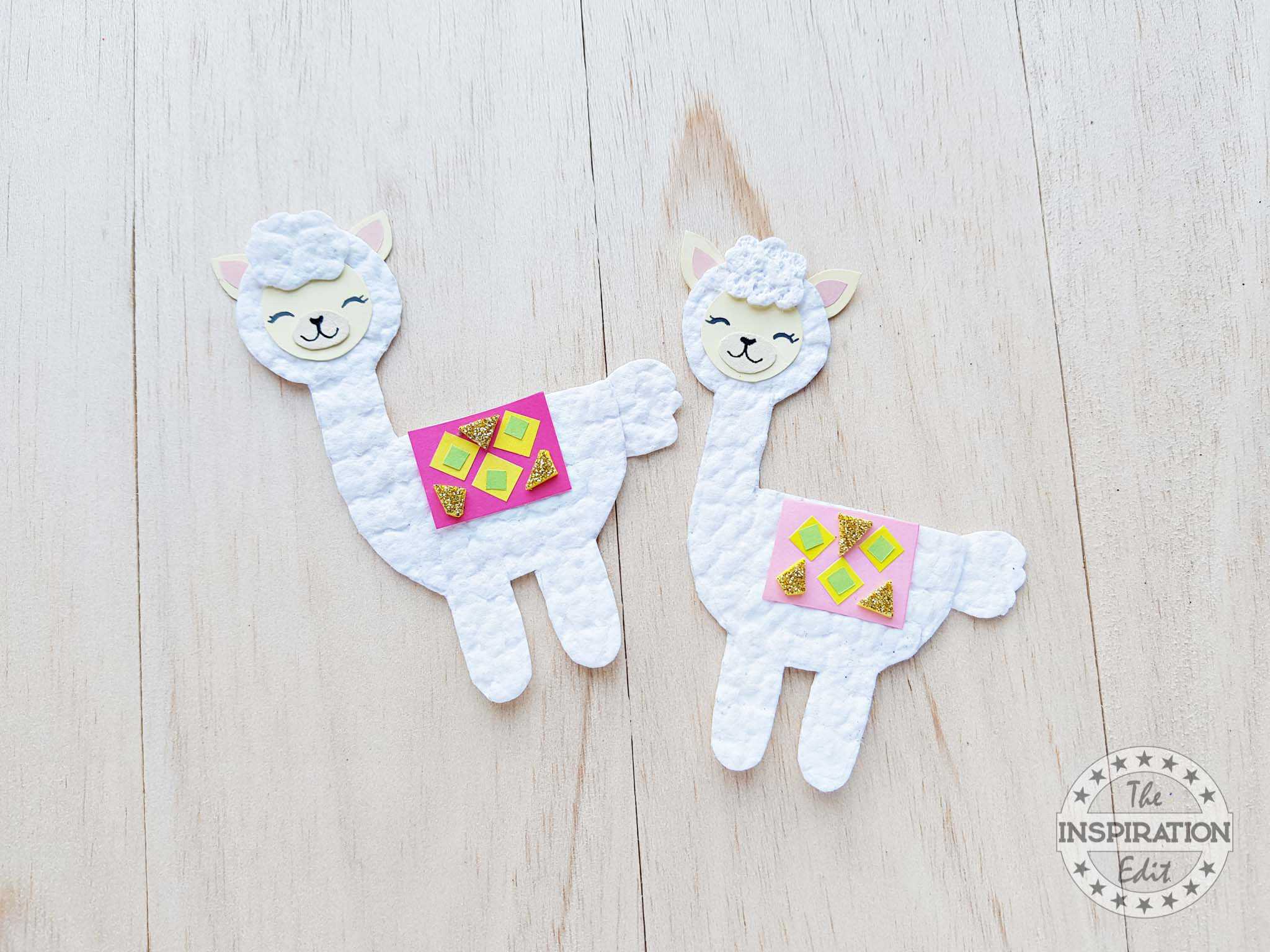 Alpaca Paper Craft for Kids - The Inspiration Edit