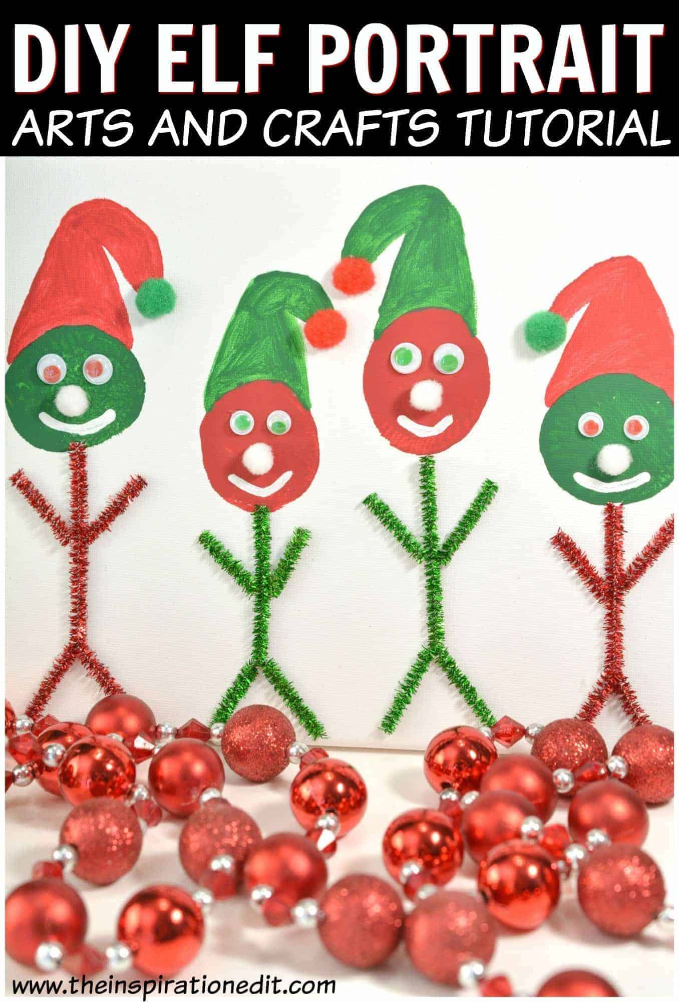 Elf Craft: DIY Wooden Elf Family Portrait - The Inspiration Edit