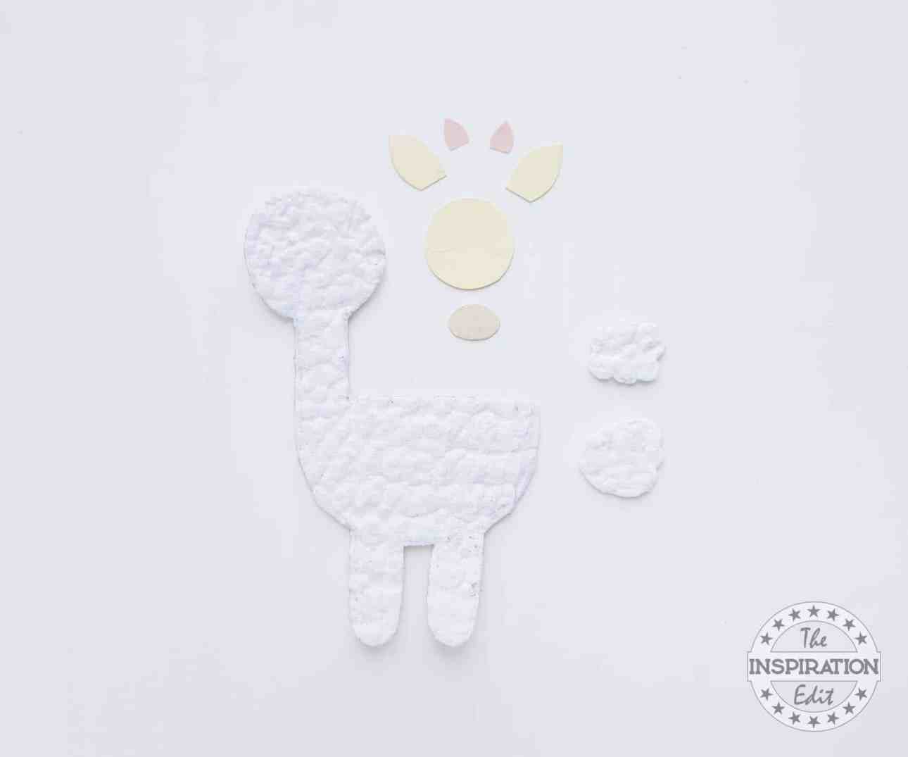 Alpaca Paper Craft for Kids - The Inspiration Edit